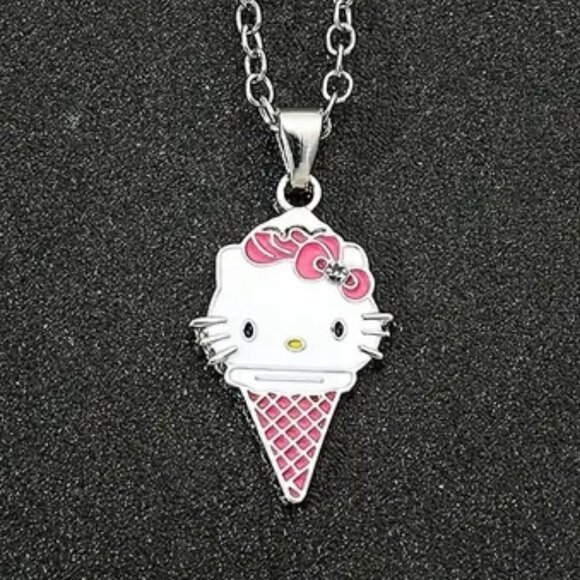 Hello Kitty | Accessories | Hello Kitty Ice Cream Necklace | Poshmark